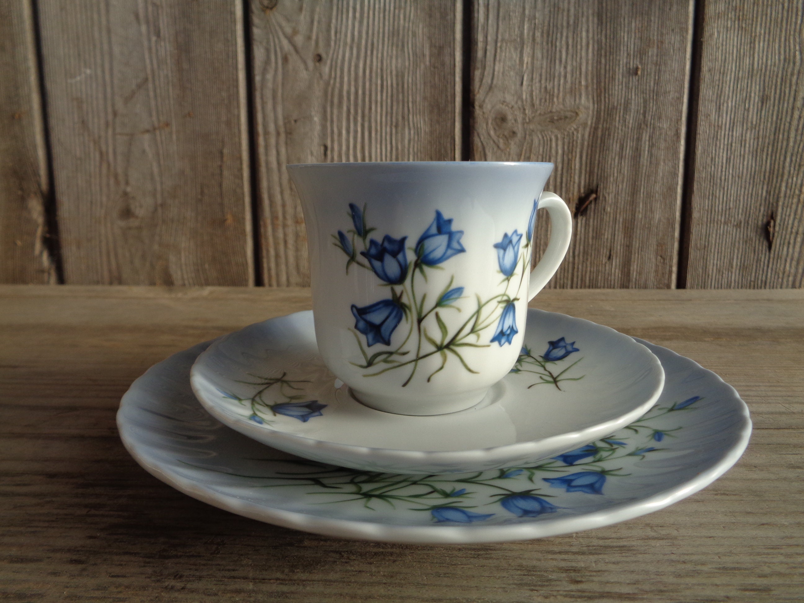 Swedish Vintage Porcelain Breakfast Set Svaneholm 1530 3 - Etsy