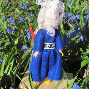 Small Vintage Souvenir Doll in Traditional Costume of Volendam (holland ...