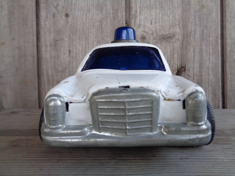 Vintage Toy Car POLICE Collectible Car Old Metal Toy Car | Etsy