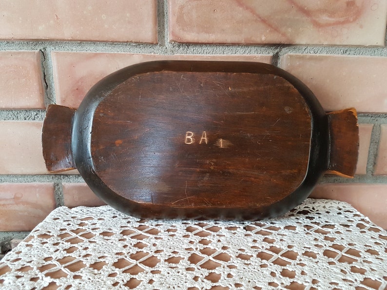 Swedish Vintage Rustic Wood Tray L13/ 33cm Wooden Fruit - Etsy
