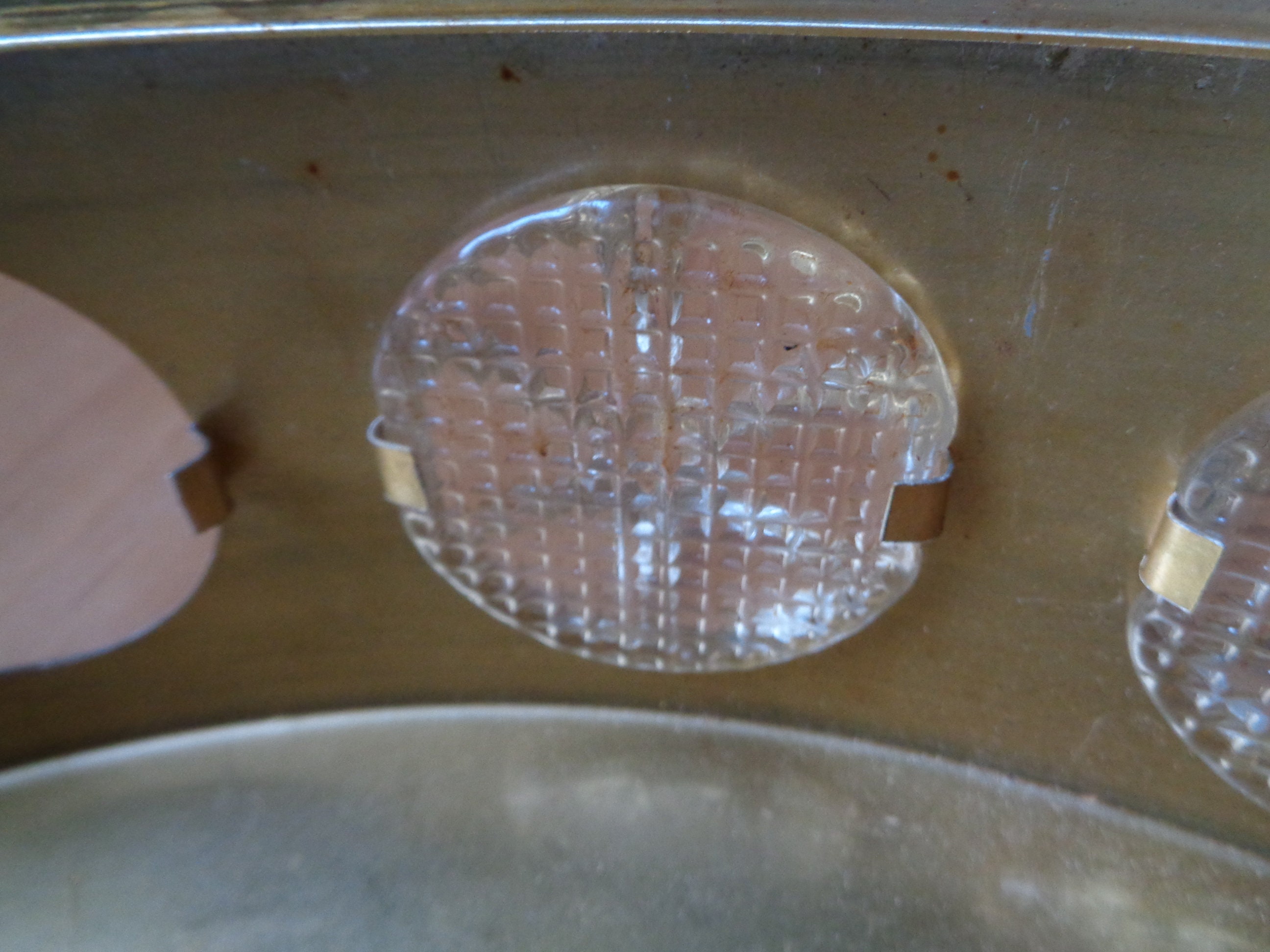 Clear Cast Glass Circle Dia 6 Cm (2 3/8") Replacement for Lamp - Etsy