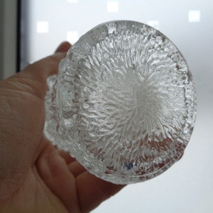 Set of 3 Oberglas Austria Clear Glass Vases H 3" 5" 7" - Etsy