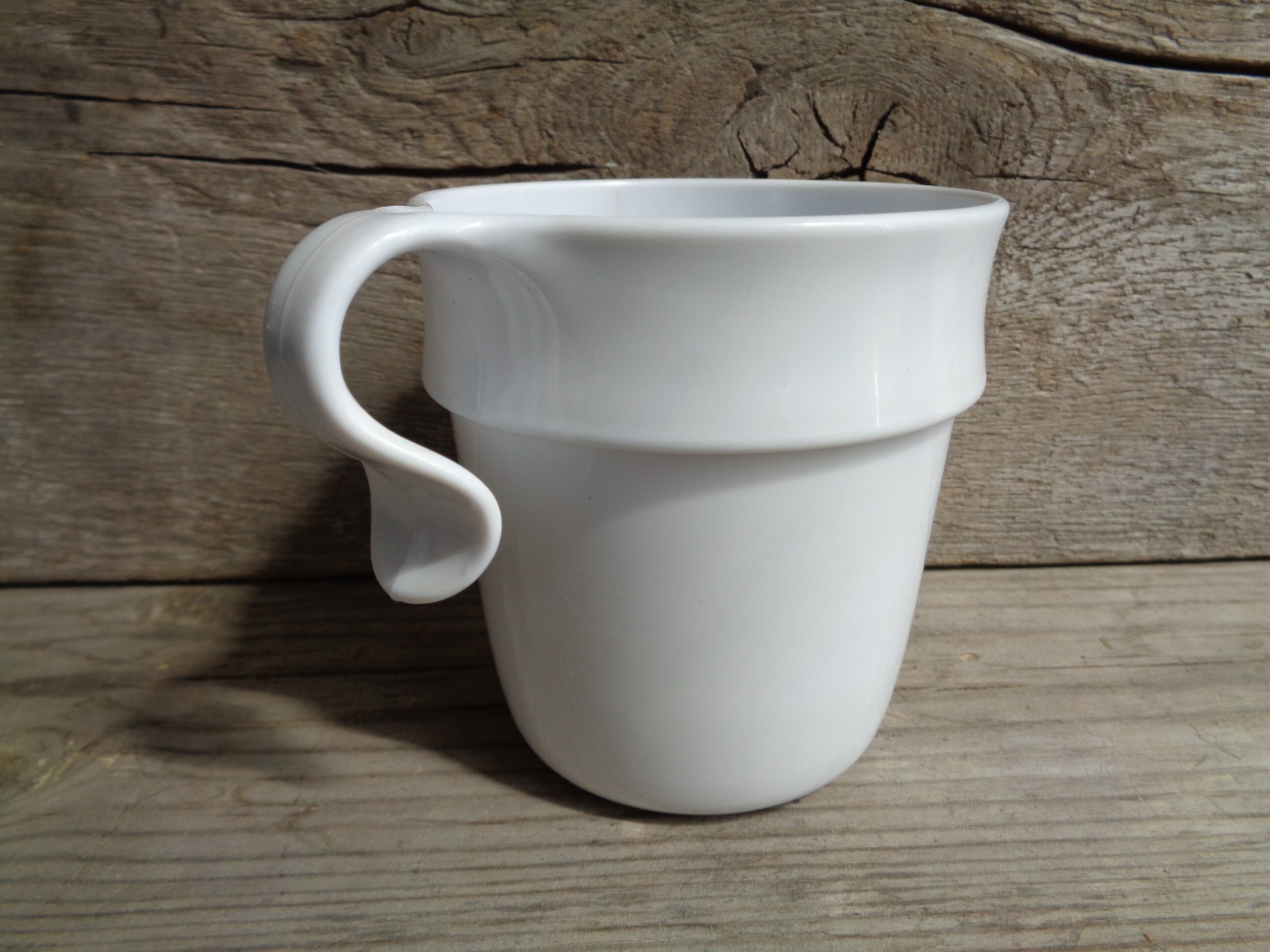 Pair of Swedish Vintage Plastic Cups Designed by Forse Gnista,white ...