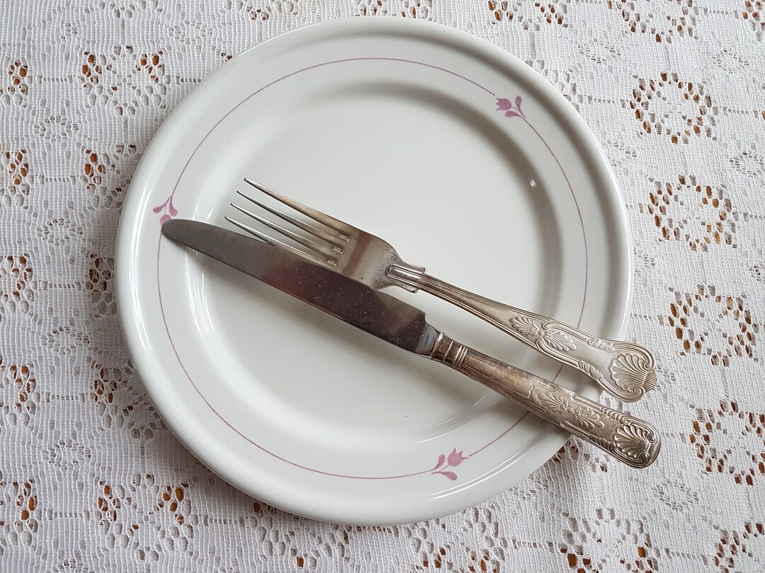 Swedish Vintage Gustavsberg ROSE Series Dinner Plate Designed by Karin ...