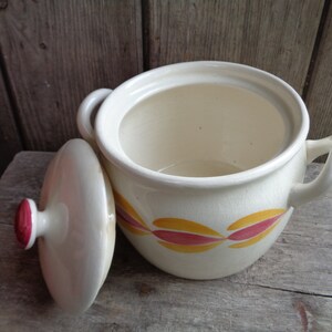 Swedish Vintage Pot Upsala Ekeby GEFLE FLAMMA Antique Pot With Lid H5 ...