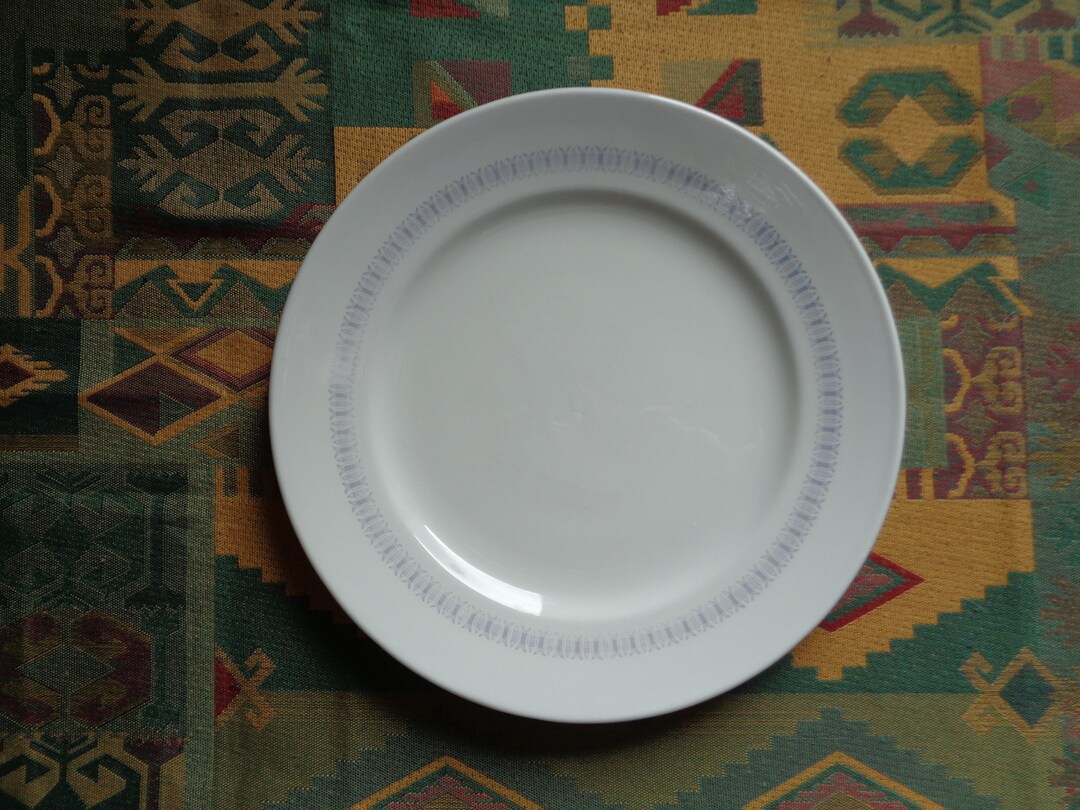 Swedish Vintage Plate; Rörstrand Sweden Dinner Plate 9.5"/ 24.5 Cm ...