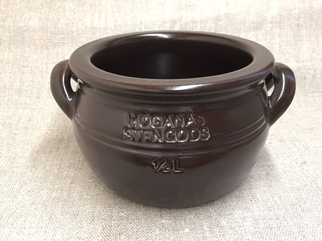 Swedish Vintage Pottery Höganäs Keramik Stoneware Pot Dia ~4.5"/ 12cm ...