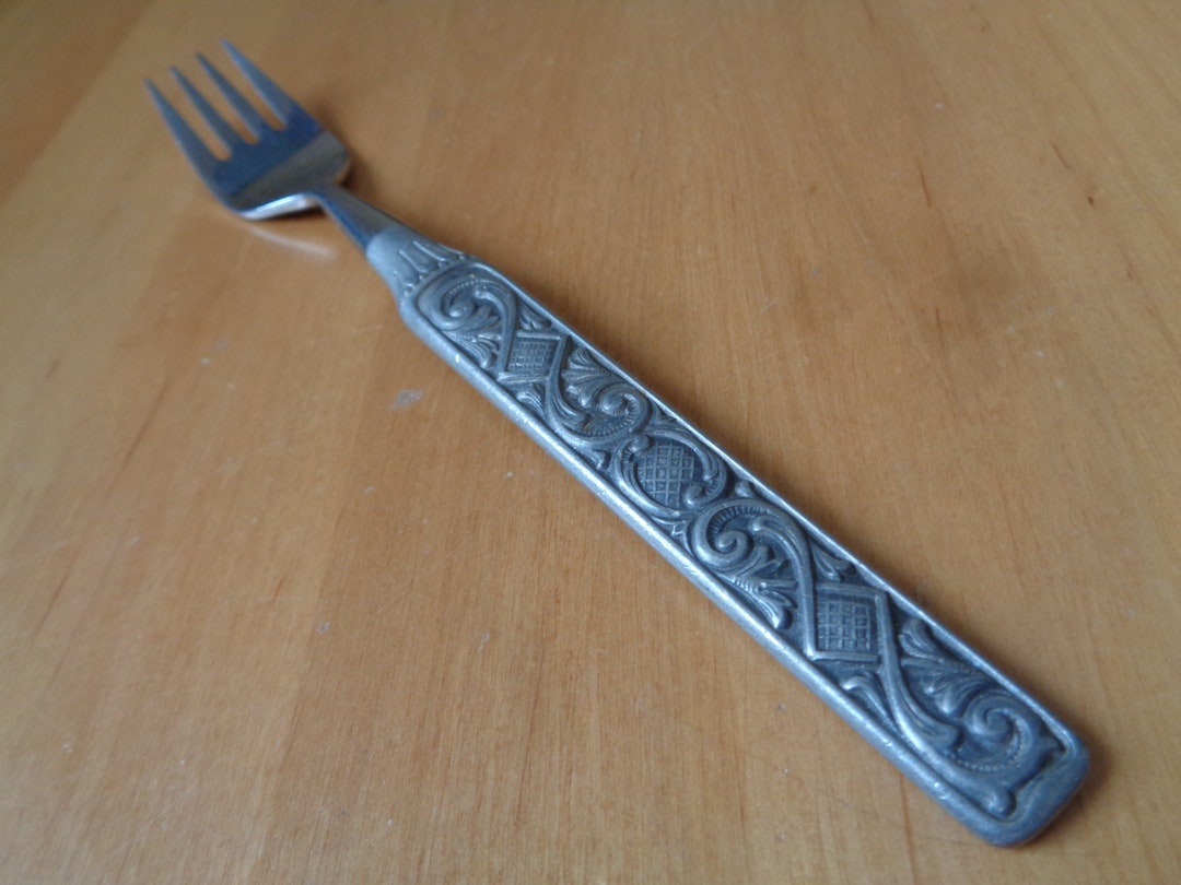 Rare Vintage Bauta Tinn Norwegian Pewter Fork - Etsy