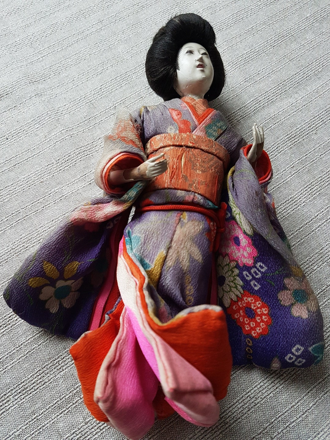 Antique Japanese Geisha Doll H9/ 23cm AS IS Condition - Etsy