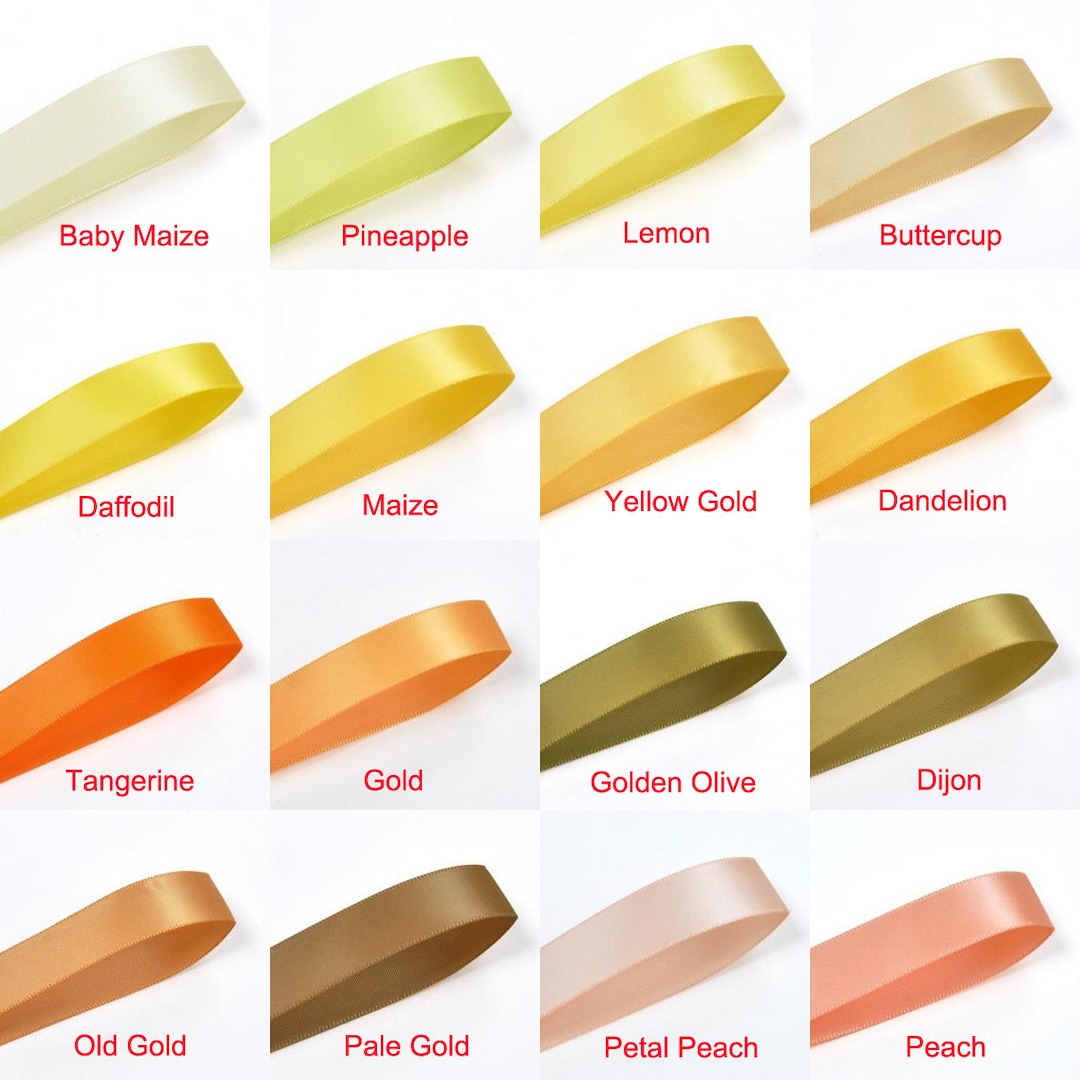 Craft Wedding Satin Ribbon Decorative Satin Ribbon 100 Yards 5/8 ...