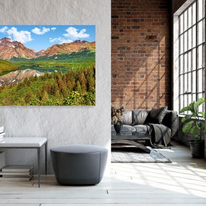Montana/glacier Park/nature Landscape/fine Art Photo/glacier Mountain ...