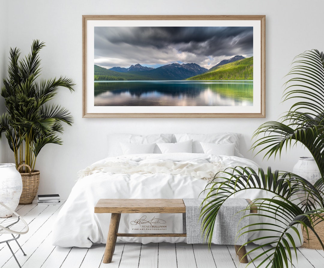 Glacier National Park/montana Lake/nature Landscape/rocky Mountains ...