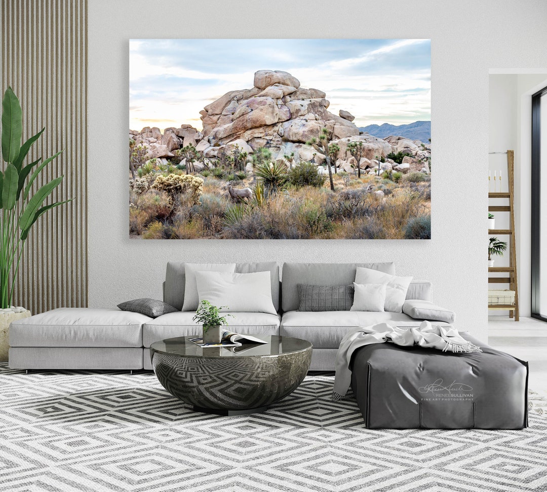 Joshua Tree/Mojave Desert/Southwest Boho/Nature Landscape/Fine Art ...