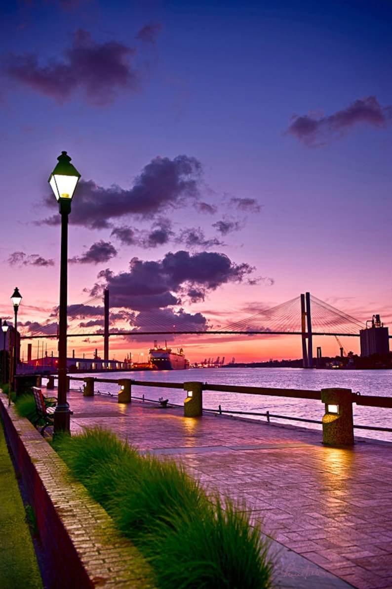 Savannah River Bridge/fine Art Photography/nature - Etsy