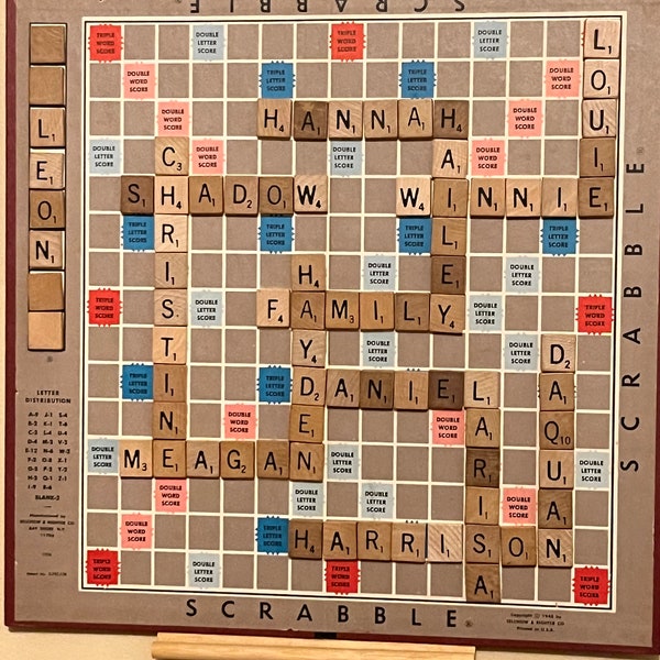 Upcycled Scrabble - Etsy