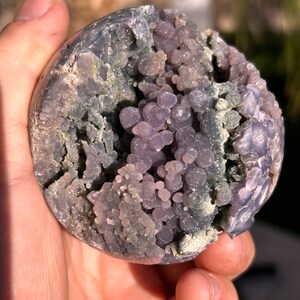 Grape Agate Sphere - Indonesian : A Rare and Beautiful Mineral Specimen ...
