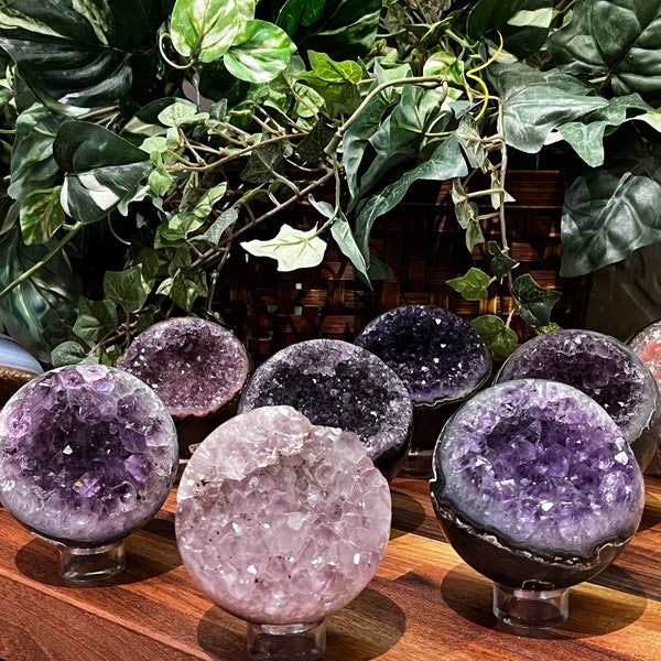 Amethyst Geode - Etsy
