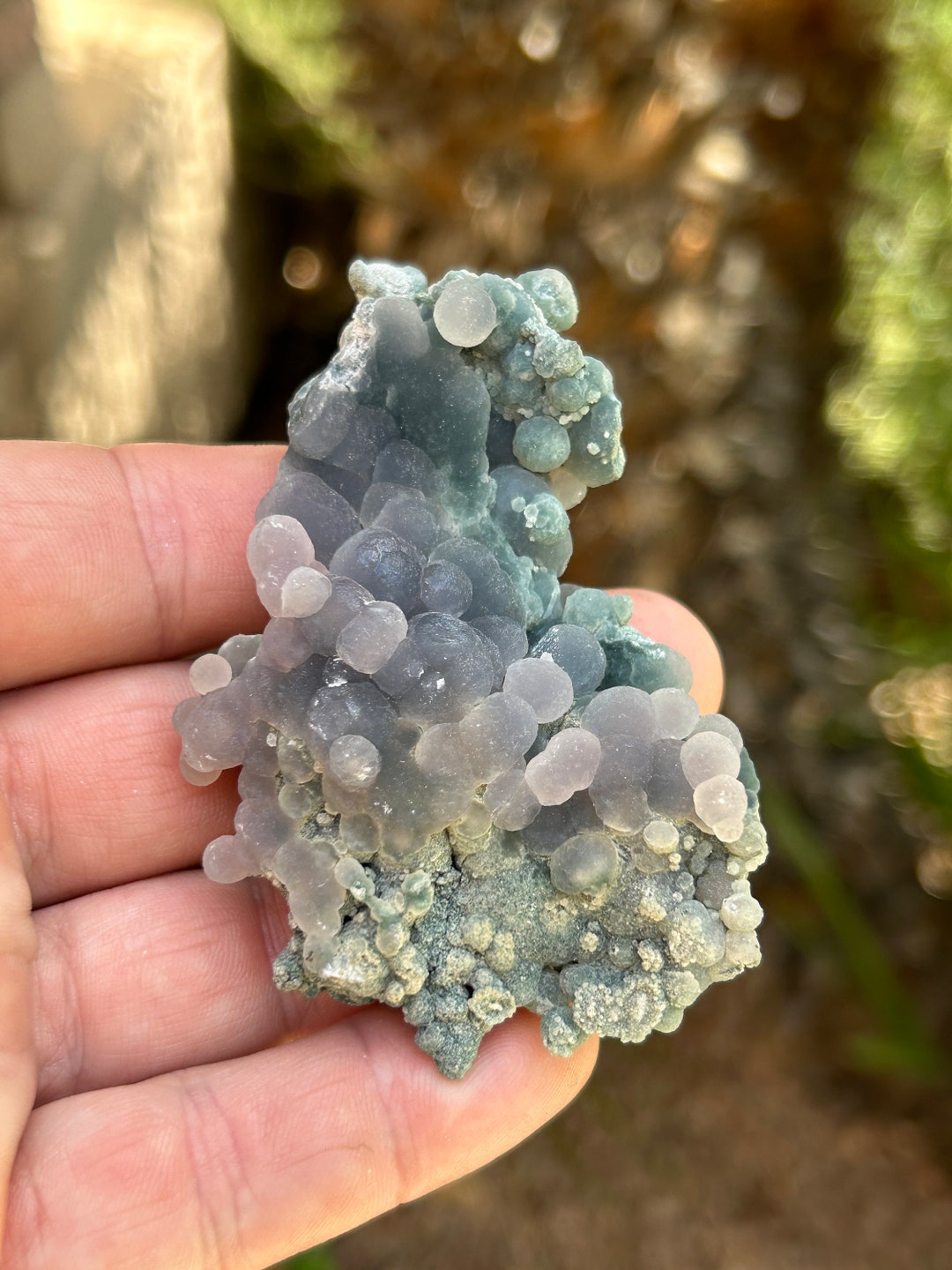 Grape Agate Botryoidal Amethyst Cluster Indonesian : A - Etsy