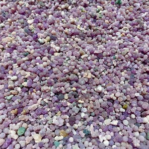 Indonesia Grape Agate Balls Stunning 40g Jar of Sparkling Purple, Blue ...