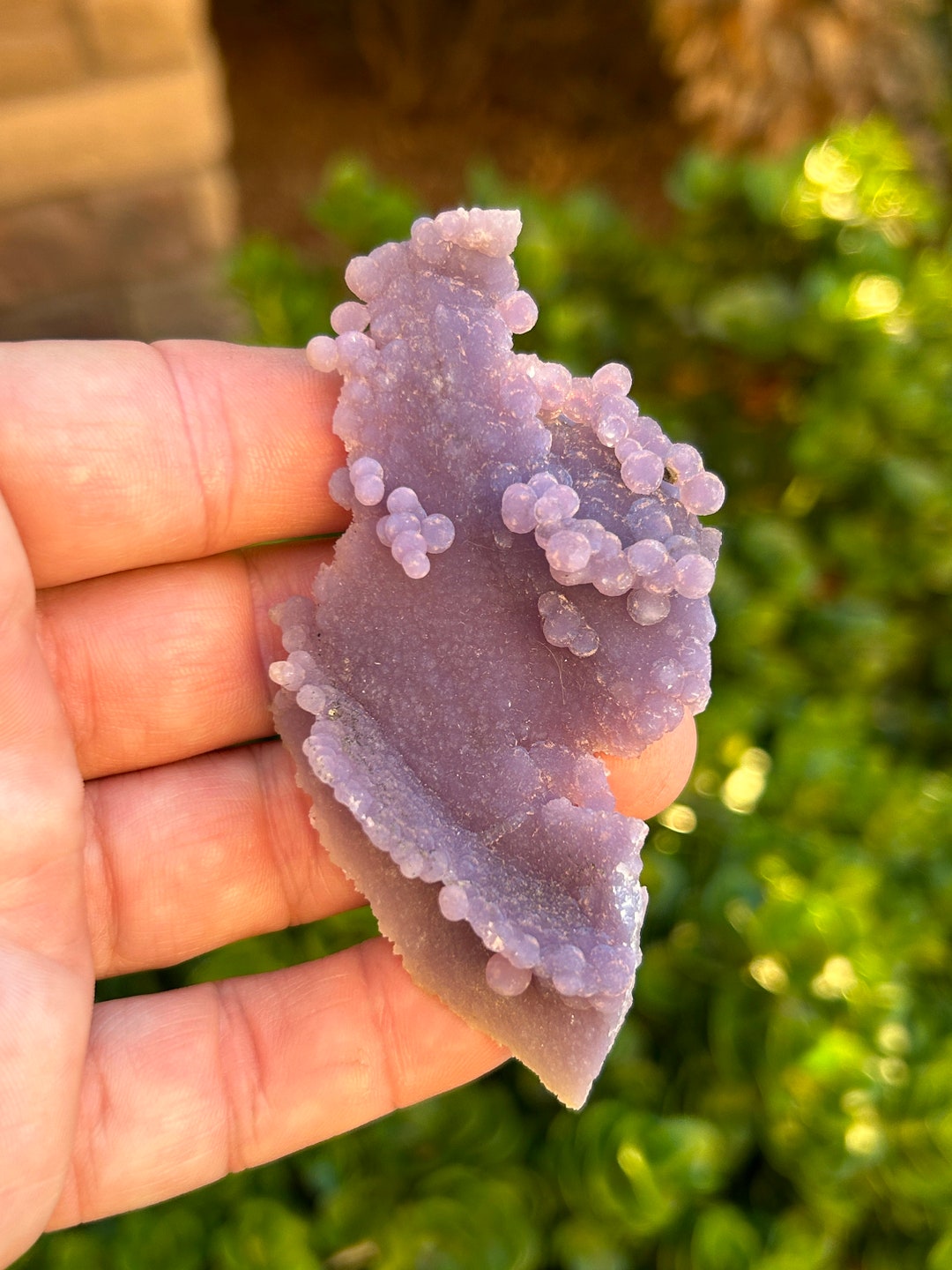 Grape Agate Cluster From Indonesia : A Stunning Botryoidal Amethyst ...