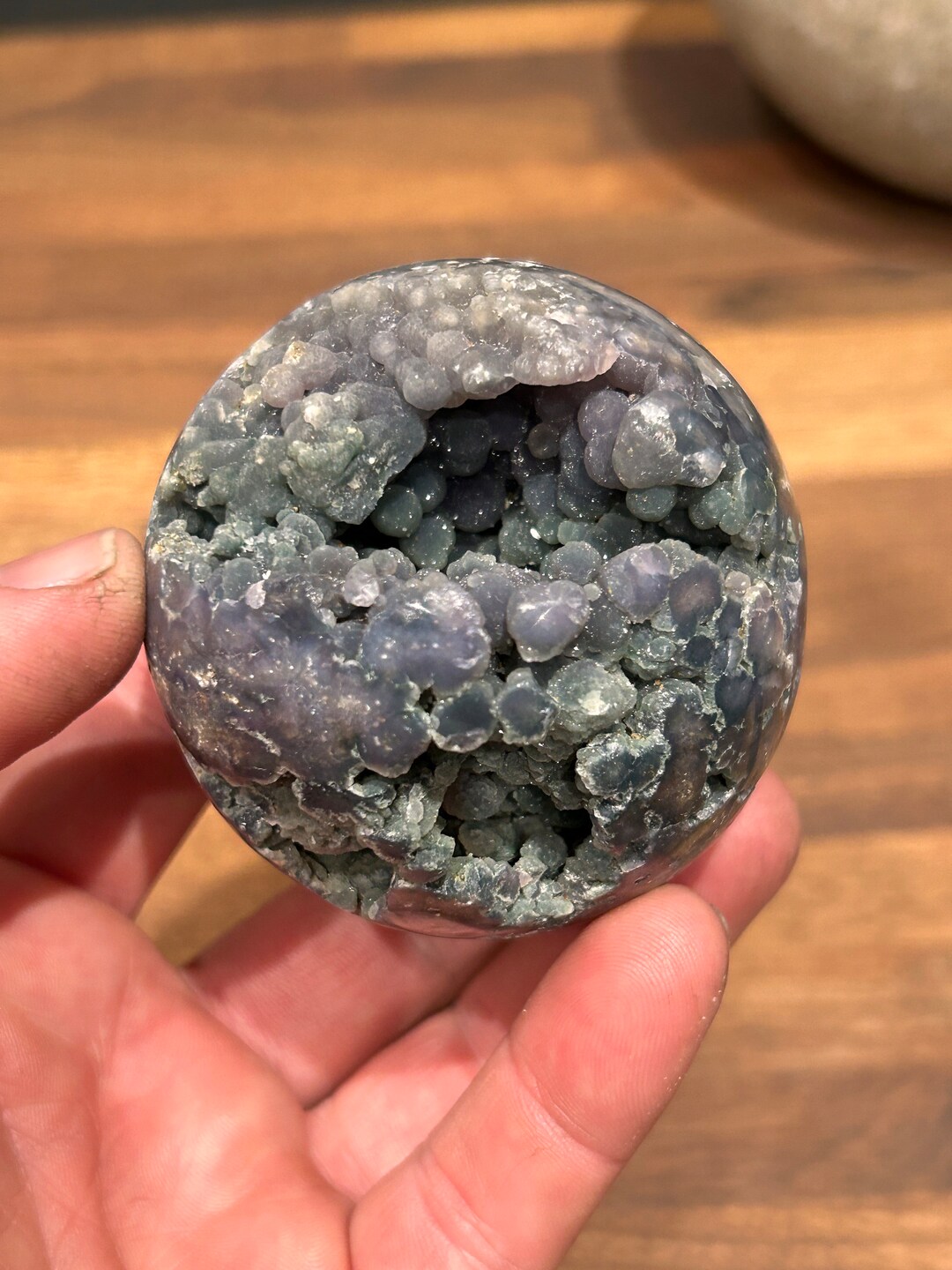 Grape Agate Sphere - Indonesian : A Rare and Beautiful Mineral Specimen ...