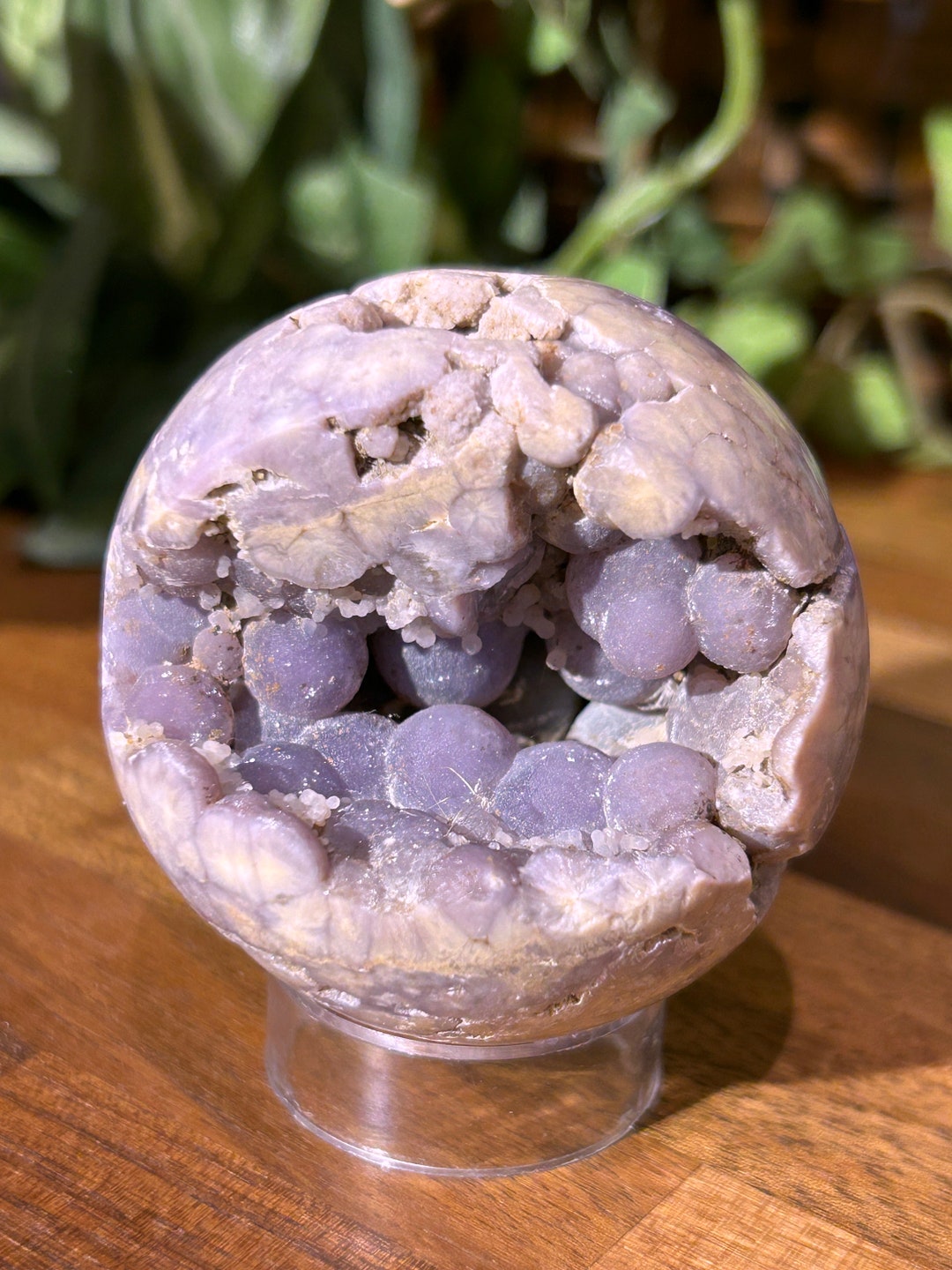 Natural Indonesian Grape Agate Sphere : A Rare and Beautiful Mineral ...