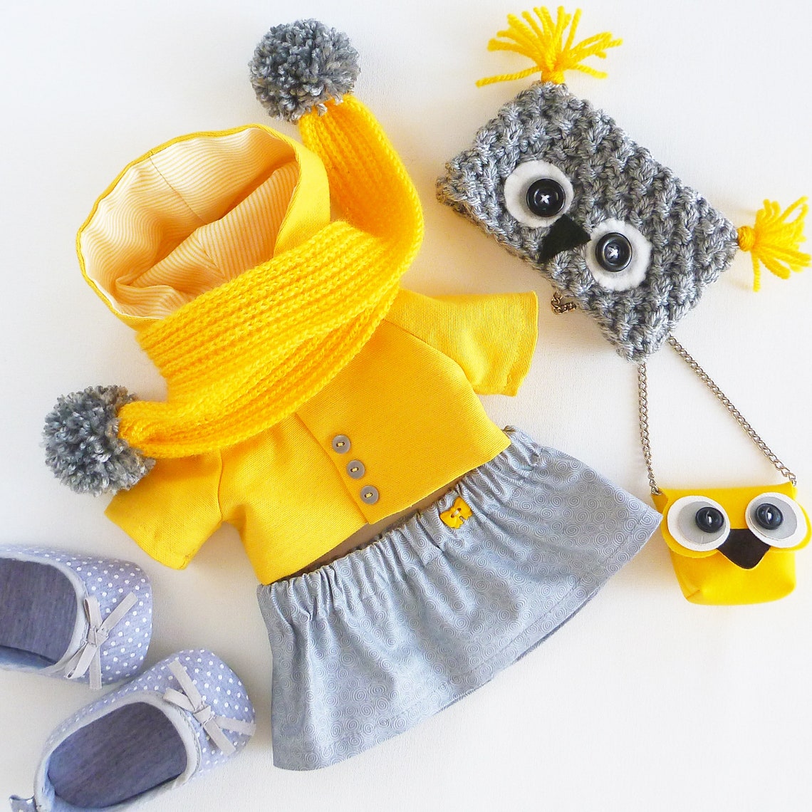 Extra Set of Clothes for Stuffed Doll, Clothes Fits for Toys ...