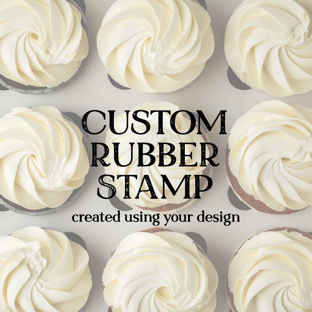 Custom Bakery Rubber Stamp – Personalized Logo for Packaging - Etsy