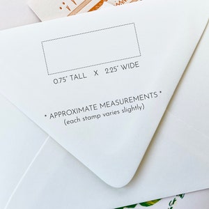 Modern Return Address Stamp Mounted on a Self Inking Stamp or - Etsy