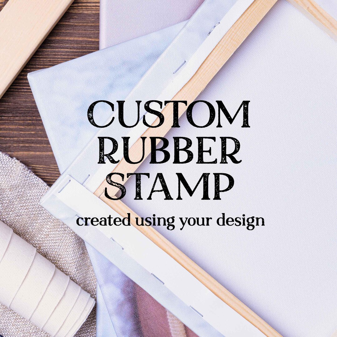Custom Artist Signature Rubber Stamp – Personalized Logo Design - Etsy