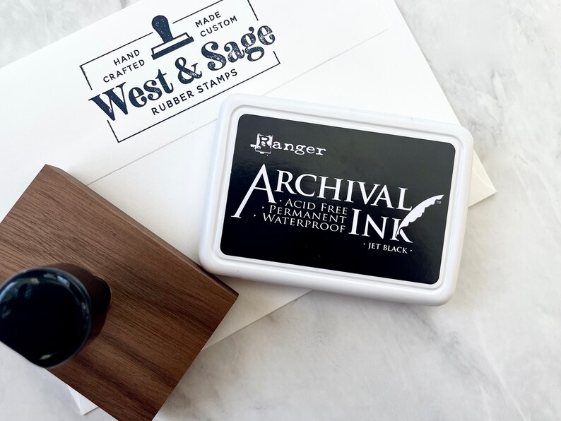 Large Logo Stamp Custom Rubber Stamp Rubber Stamp - Etsy