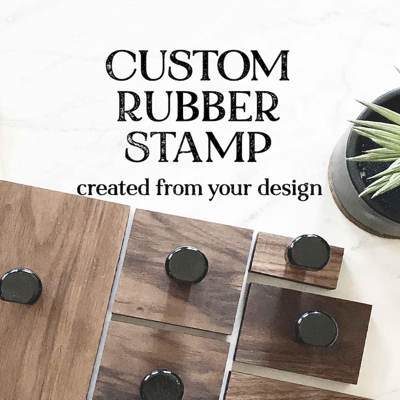 Custom Rubber Stamp - Etsy