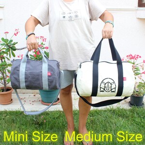 Orange Personalized Duffle Custom Monogrammed Duffle Bag - Etsy