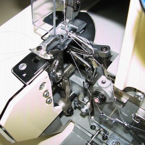 Elna Lock L5vintage Serger Overlock Sewing Machine, All Accessories ...