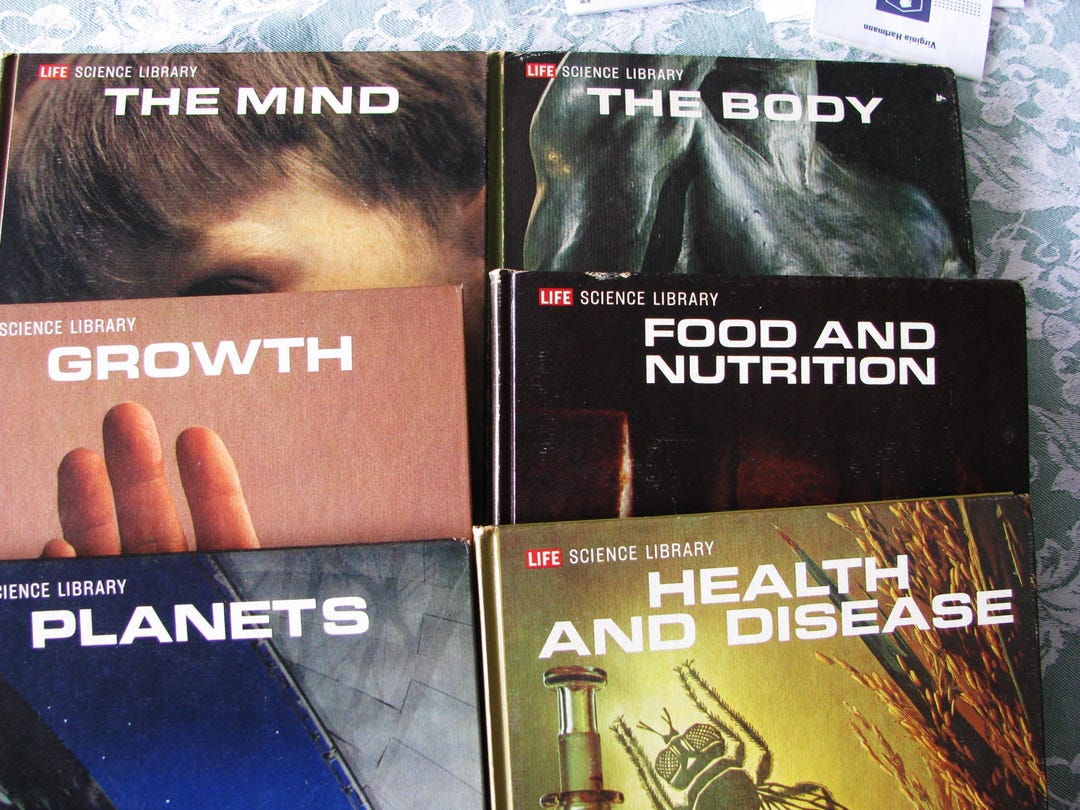 Vintage Time Life Science Books, 1960s Hardcover Set - Etsy