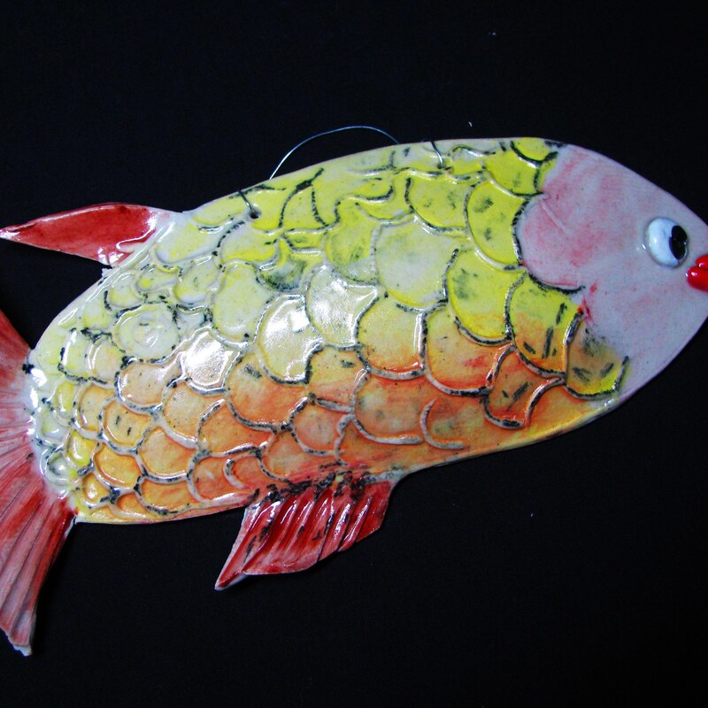 Ceramic Fish Art - Etsy