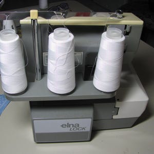 Elna Lock L5vintage Serger Overlock Sewing Machine, All Accessories ...