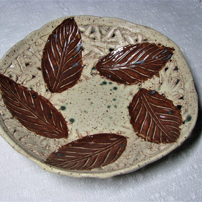 Pottery Bowl Leaf - Etsy