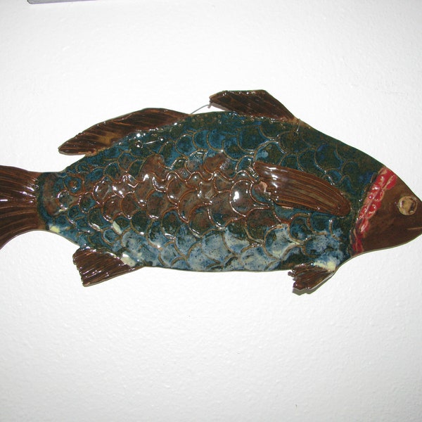 Pottery Fish - Etsy