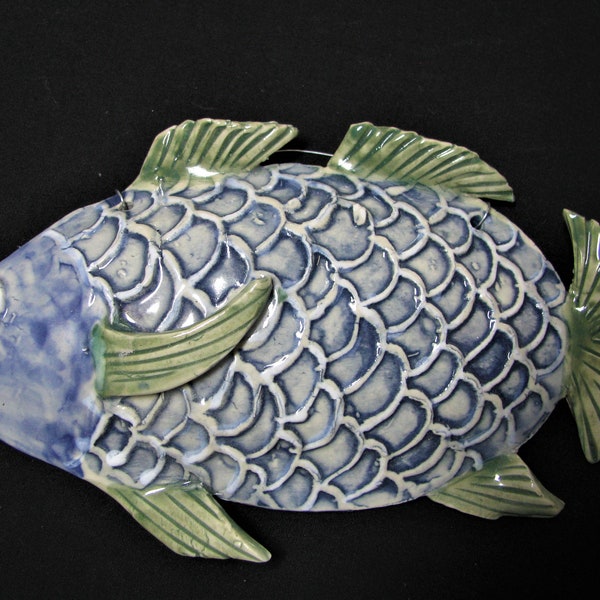 Pottery Fish - Etsy