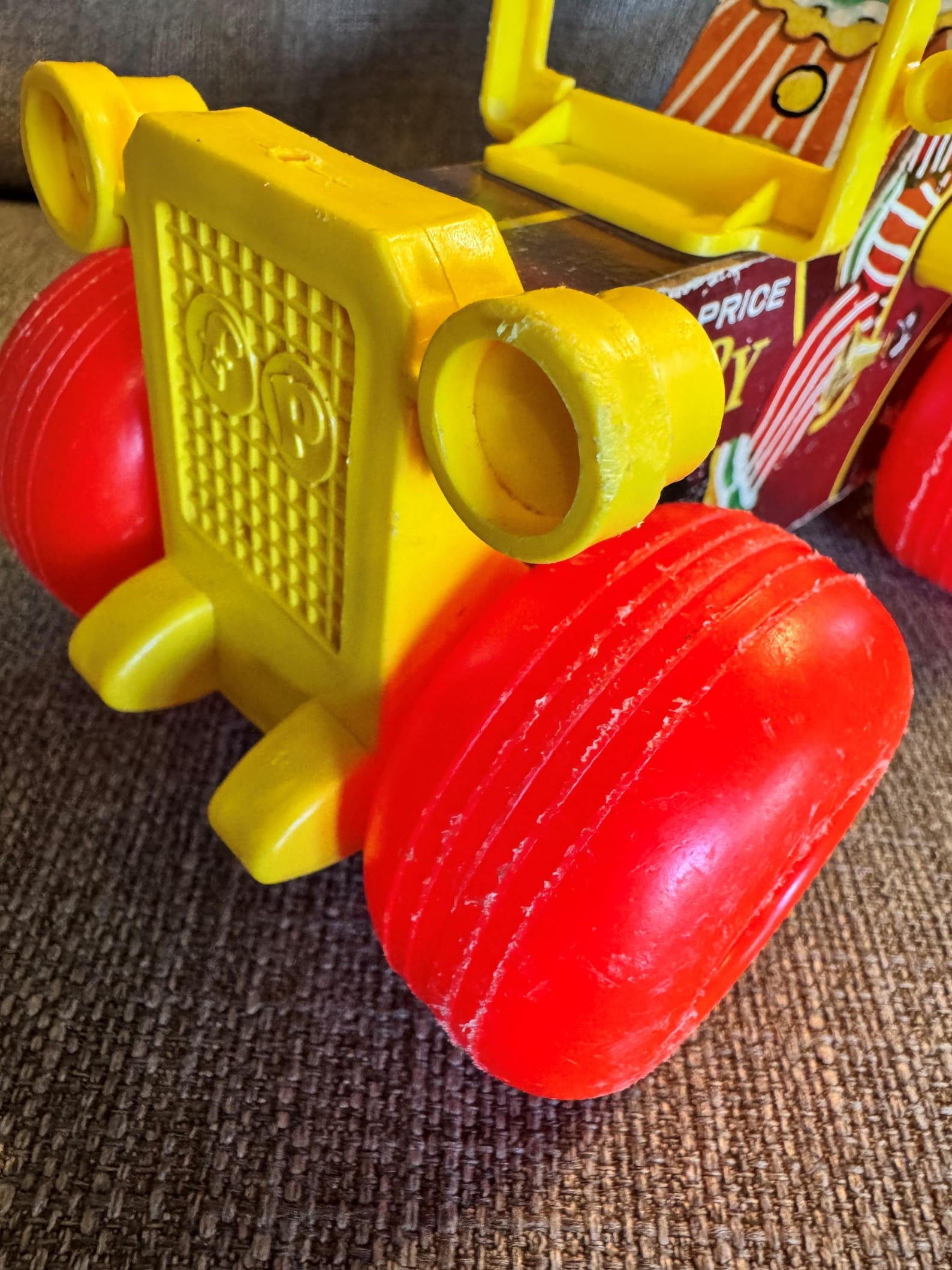 Vintage Fisher-price Jolly Jalopy Circus Clown Pull Toy - 1965 - Etsy