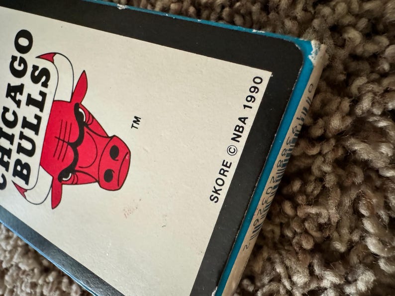 Vintage Chicago Bulls Playing Cards - Etsy