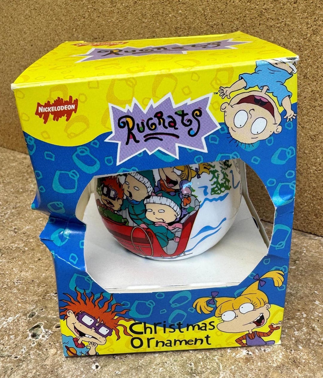 Vintage 1998 Nickelodeon Rugrats Christmas Ball Ornament - Etsy