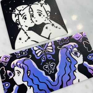 Gemini Glow-in-the-dark Sticker - Etsy