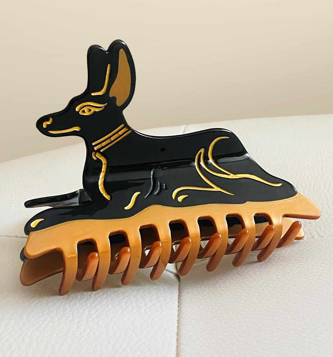 PREORDER Anubis Hair Claw Clip - Etsy