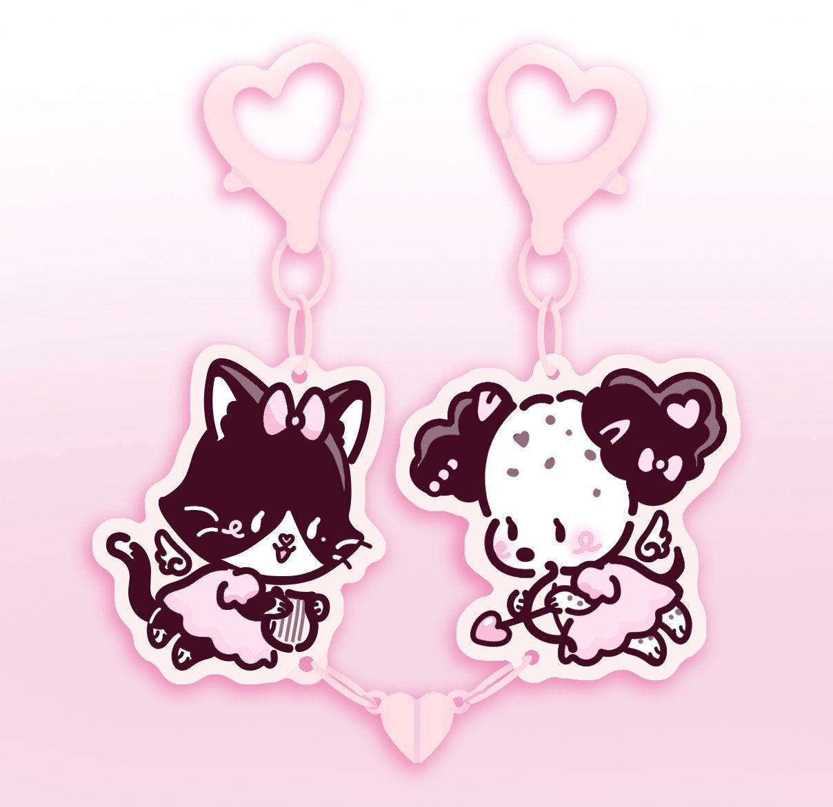 PREORDER Bestie Magnetic Connecting Charms - Etsy UK