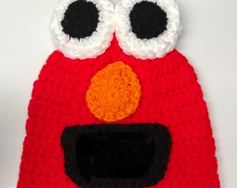 Elmo hat | Etsy