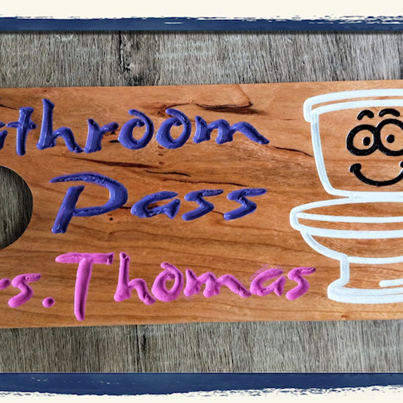 Hall Toilet Bathroom - Etsy