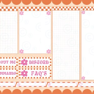 Retro Stream Overlay for Twitch, Aesthetic 60s Animated Gaming Overlay ...