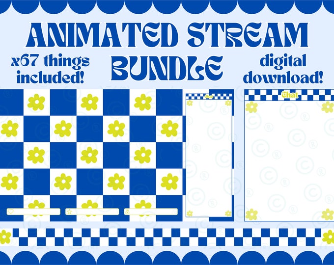 Animated Gameboy Advance Twitch Overlay Starter Pack in Arctic and ...